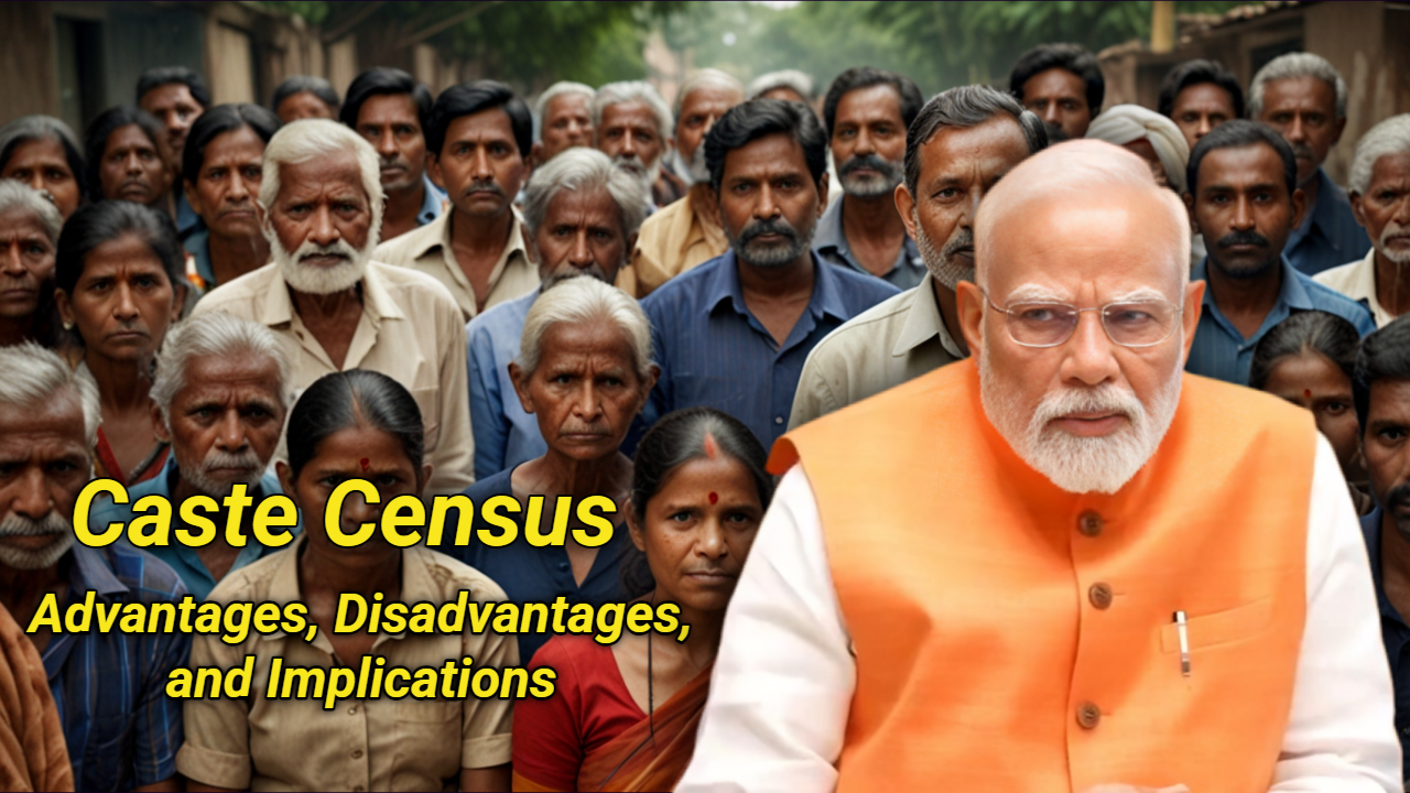 Caste Census: जातनिहाय जनगणना: फायदे, तोटे आणि परिणाम